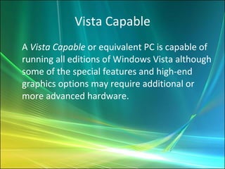 Windows Vista | PPT