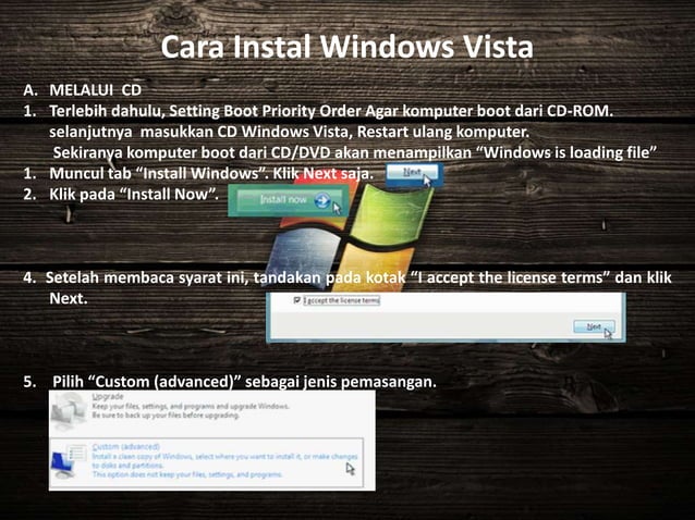 Pengenalan Windows Vista | PPTX