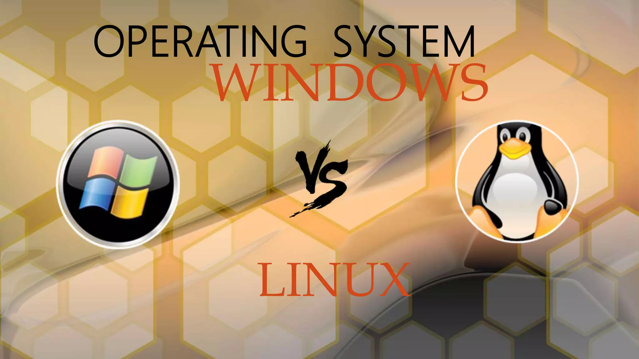 Windows vs linux | PPT