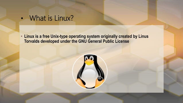 Windows vs linux | PPT