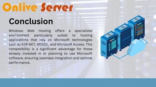 The Ultimate Guide to Windows Web Hosting | PDF | Web Hosting | Internet