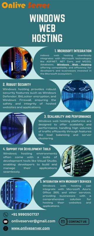 Exploring the Benefits of Windows Hosting | PDF