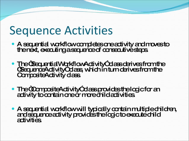 Windows Workflow Foundation Ppt
