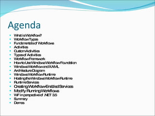 Windows Workflow Foundation | PPT