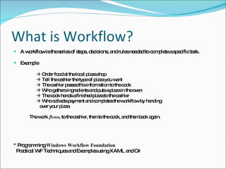 Windows Workflow Foundation | PPT