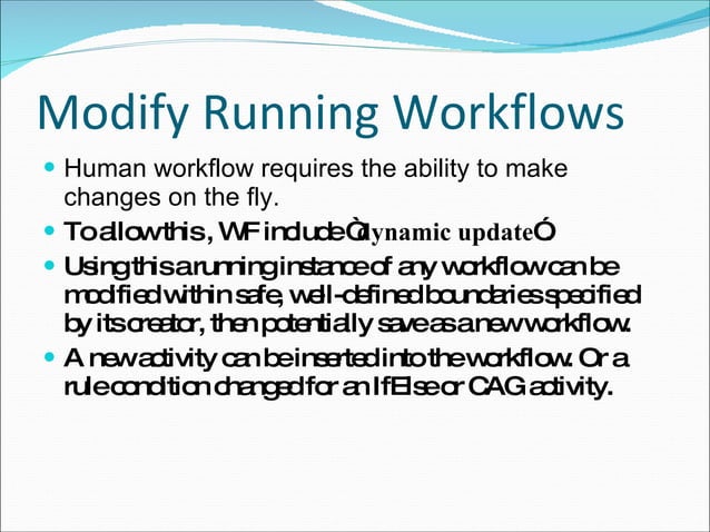 Windows Workflow Foundation | PPT