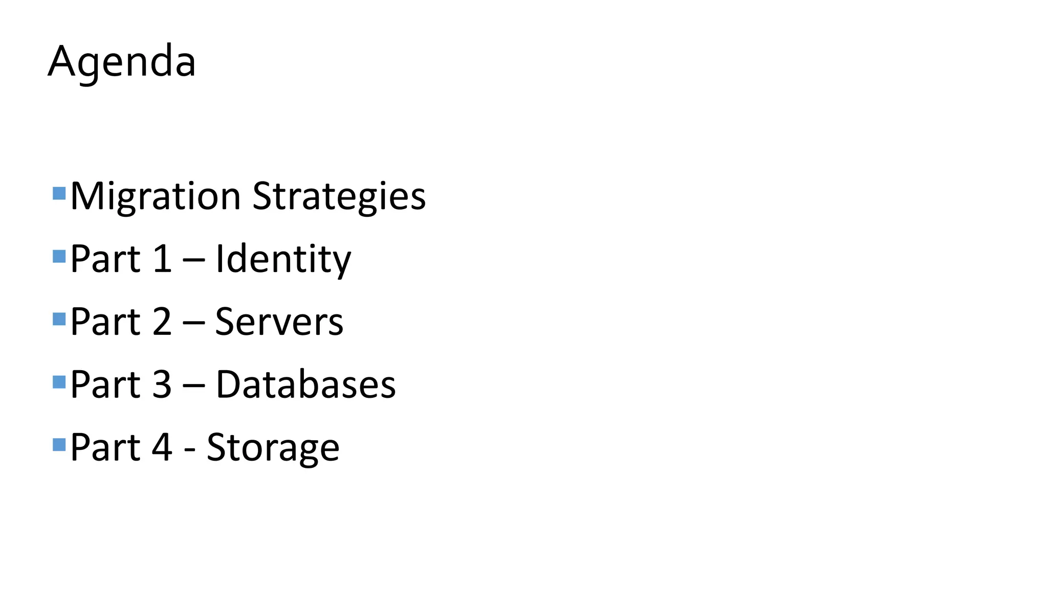AWS Migration Day - Windows Workloads | PPT