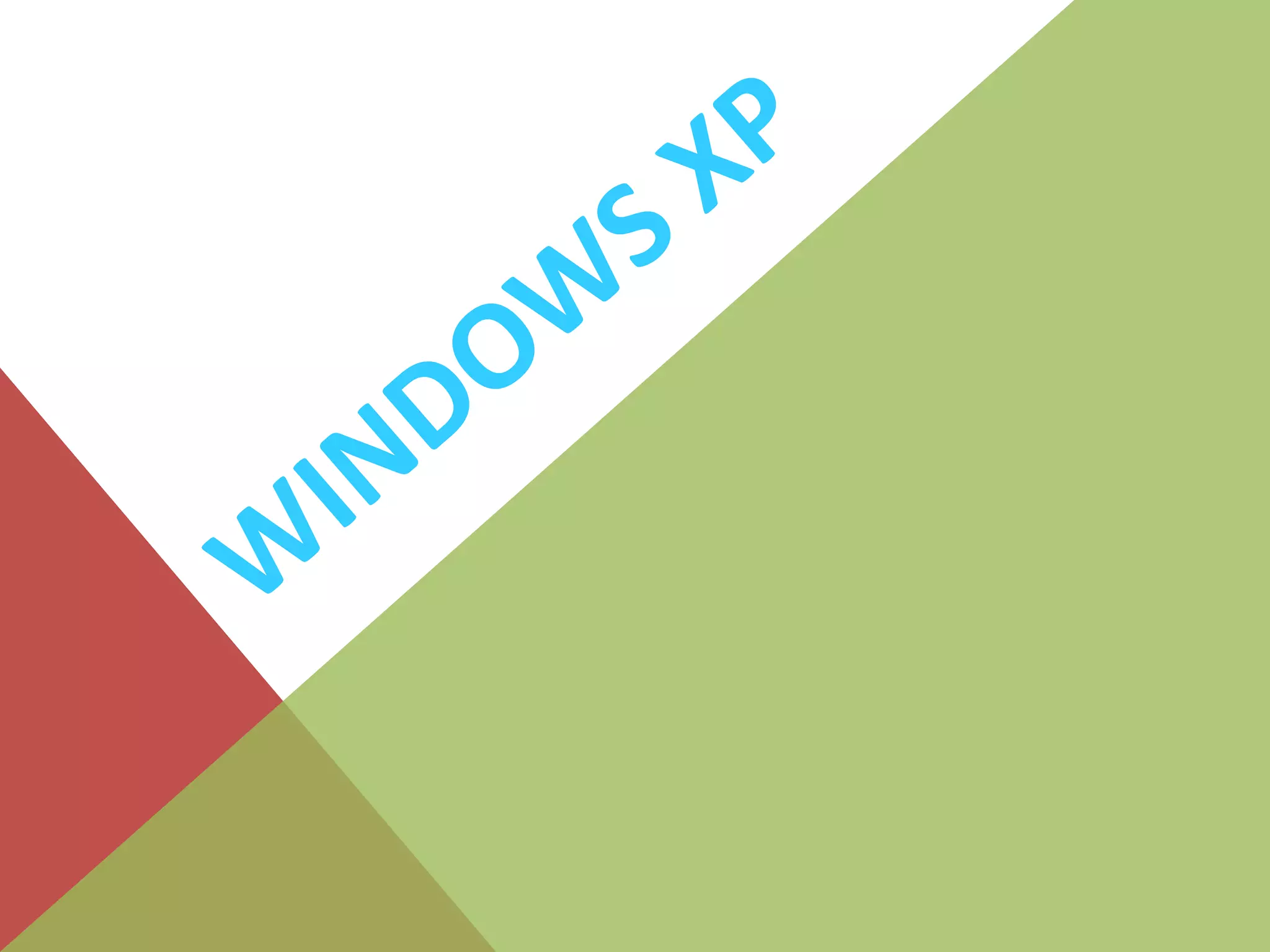 Windows XP | PPT