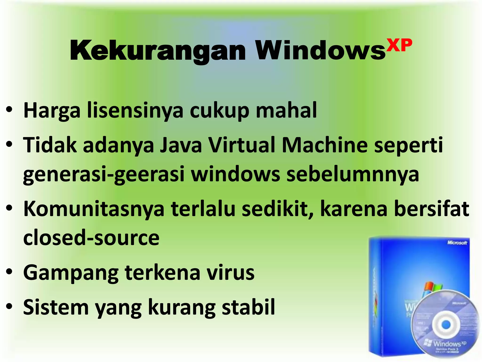 PPT Windows XP (Operating System) | PPTX