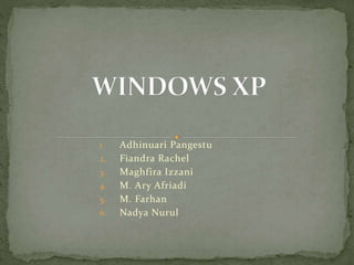 Sejarah Windows xp | PPT