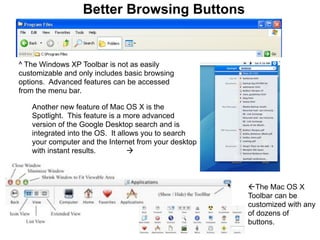 Windows Xp And Mac Os X | PPT