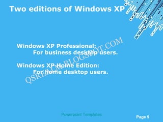 Windows XP concepts | PPT