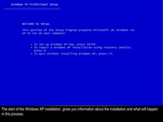 Windows xp installation | PPT