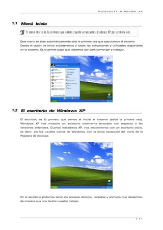 Windows xp modulo i | PDF