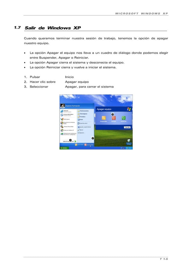 Windows xp modulo i | PDF