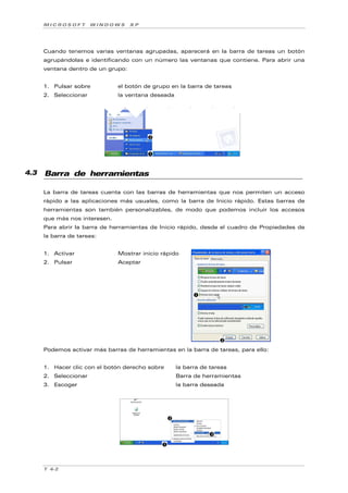 Windows xp modulo iv | PDF