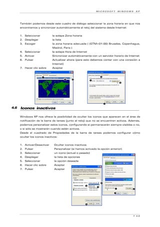 Windows xp modulo iv | PDF