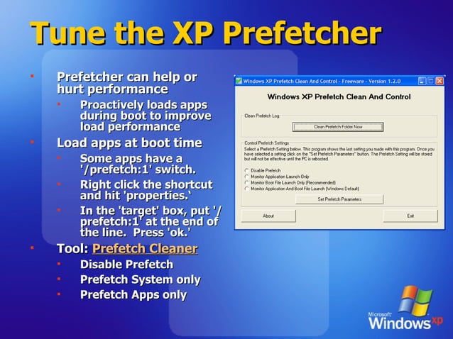 Windows Xp Optimization | PPT