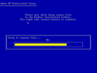 Windows XP Professional Installation | PPTX