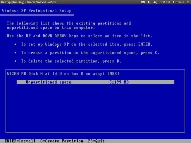 Windows XP Professional Installation | PPT