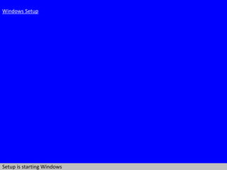 Windows xp proffessional setup | PPT
