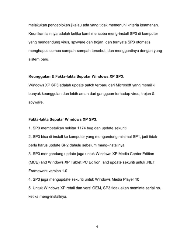 Windows xp sp3 | PDF