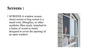 Window treatments & it's types, images.pptx