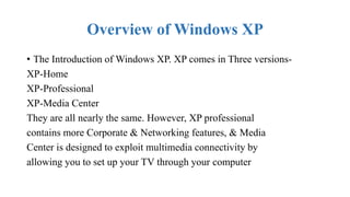 Window xp | PPTX