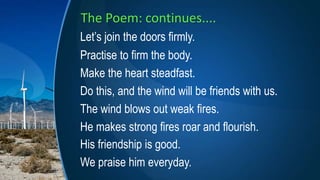 "Wind" Poem | PPSX