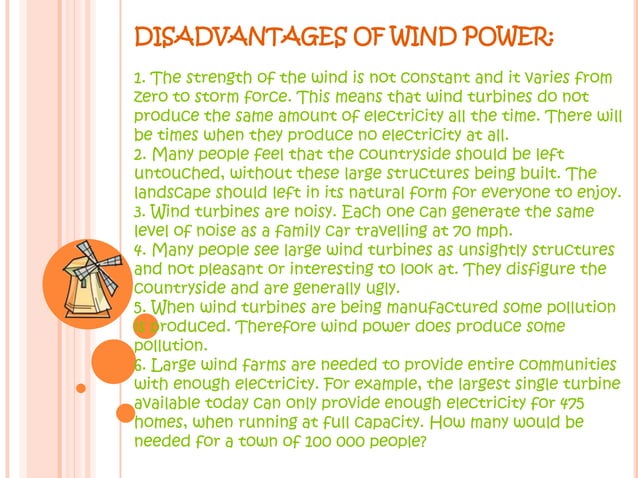 Wind power | PPTX