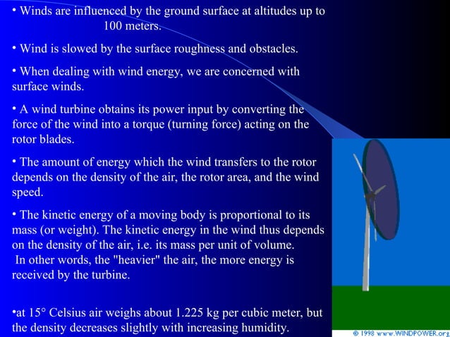 Understanding Wind Power basics for the beginners | PPT