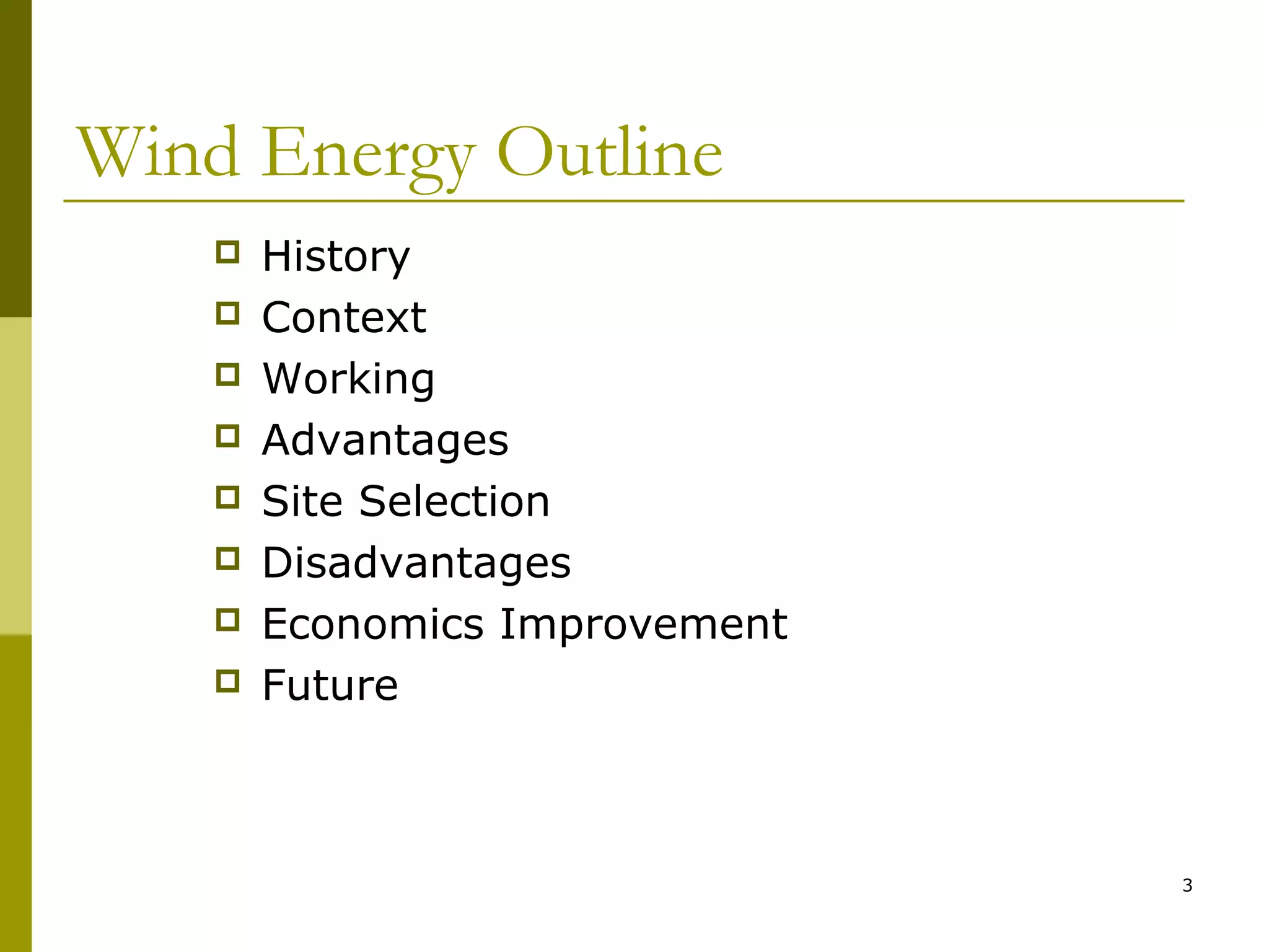 Wind power PRESENTATION | PPT