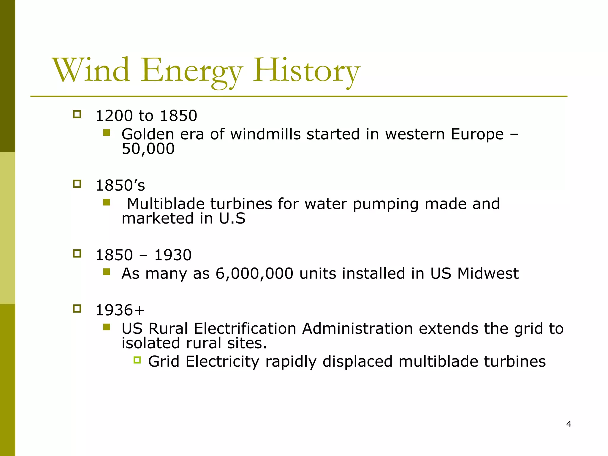 Wind power PRESENTATION | PPT