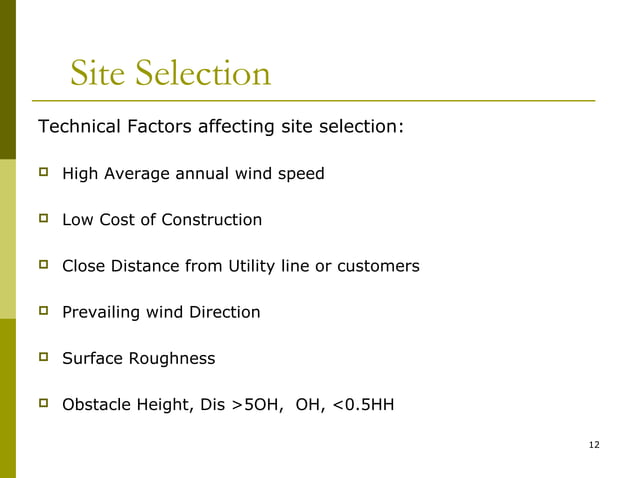 Wind power PRESENTATION | PPT