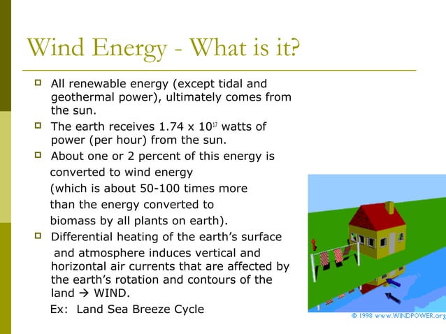 Wind power PRESENTATION | PPT