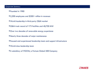 NAES Wind Services | PPT