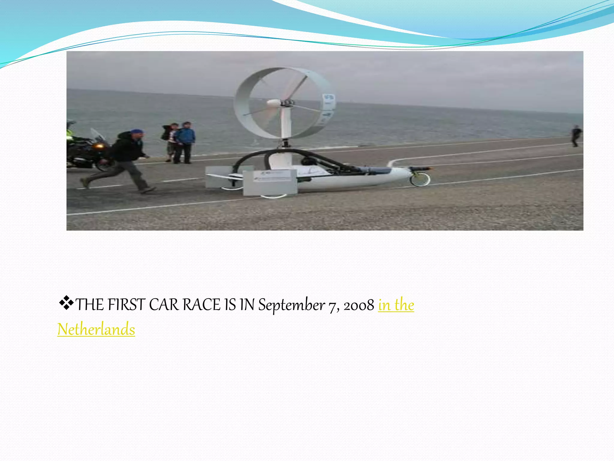 Wind power car for mechanical engg new ppt | PPTX