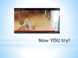 Wind powered water pump - Curiosity machine class | PPTX