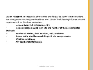 Wind power fire protection | PPTX