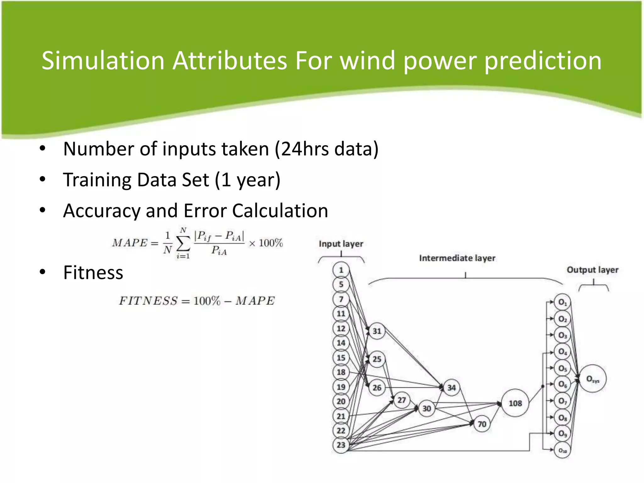 Wind Power Forecasting An Application Of Machine Pptx Genetics