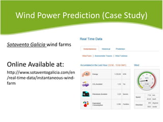 Wind power forecasting an application of machine | PPTX