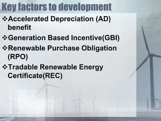 Wind power in India | PPTX