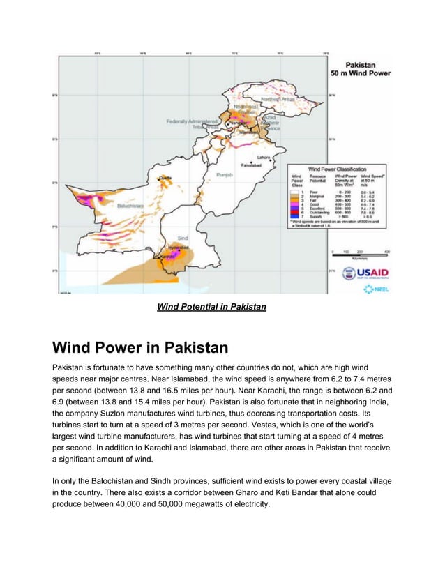 Wind power in pakistan | PDF | Power and Energy Industry | Industries
