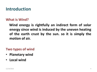 Wind power plant | PPT