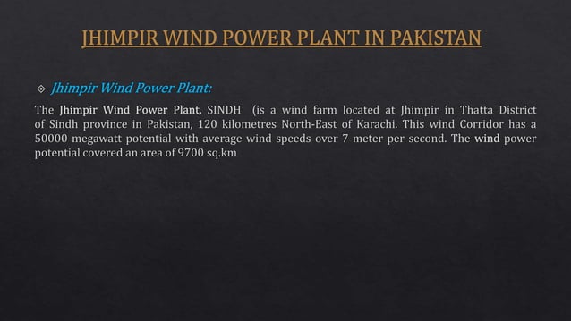 Wind power plant | PPT