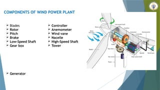 it is presentation of the wind power plant | PPTX