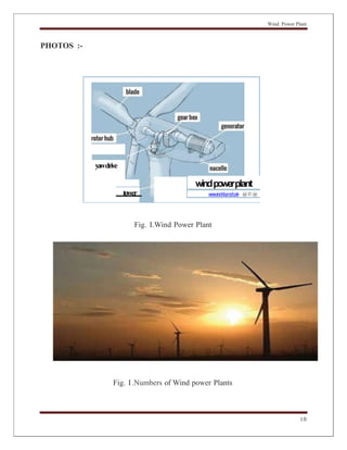 Wind power plat introduction | PPT | Power and Energy Industry | Industries