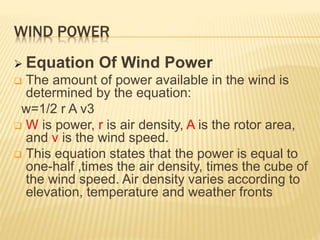 WIND POWER | PPTX