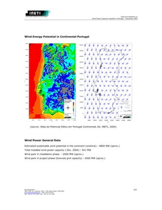 Wind Power in Portugal | PDF