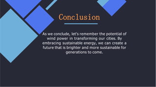 Wind power transmission and distribution for street light project.pptx